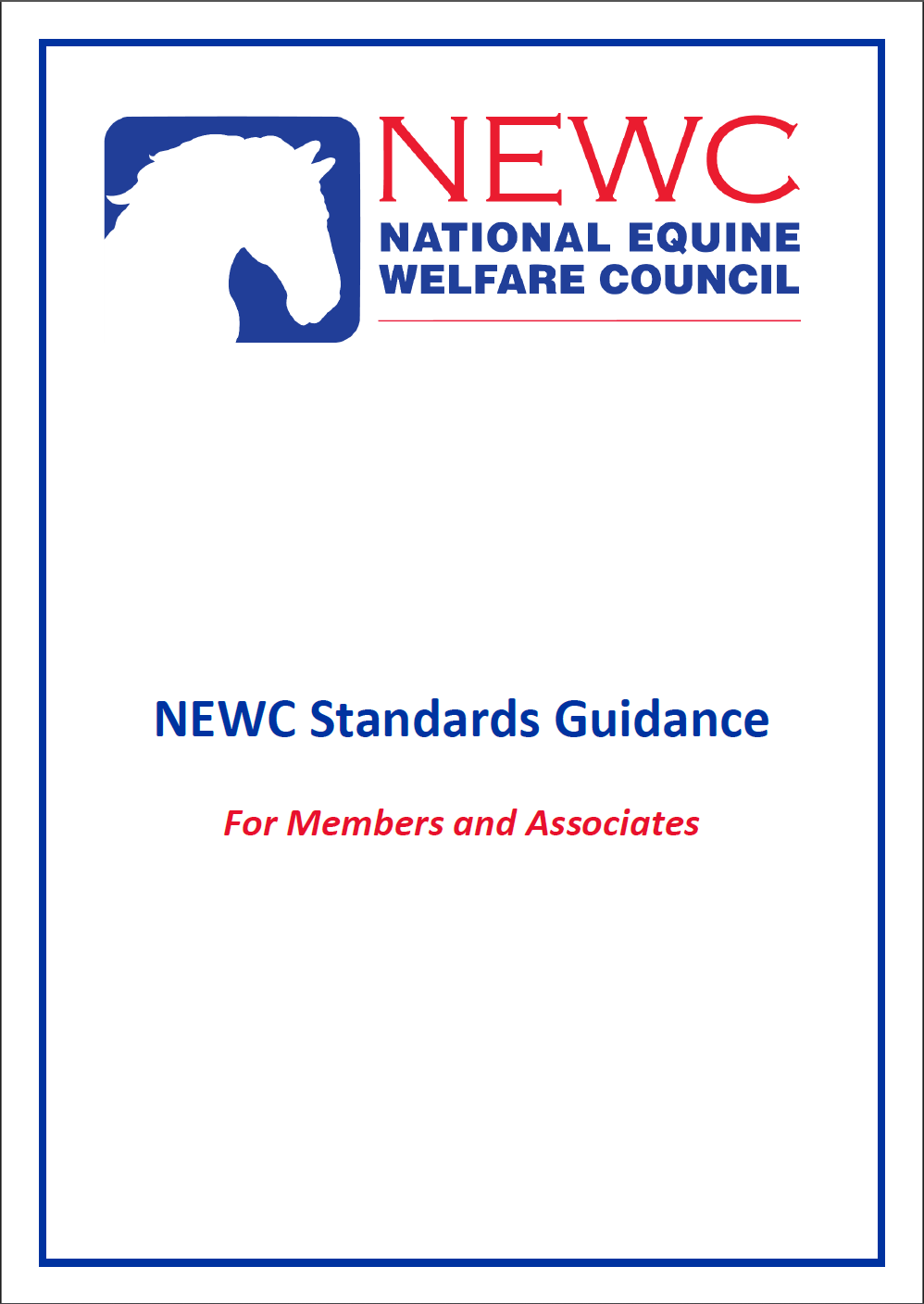 Codes of Practice for the Welfare of Equidae - National Equine Welfare ...